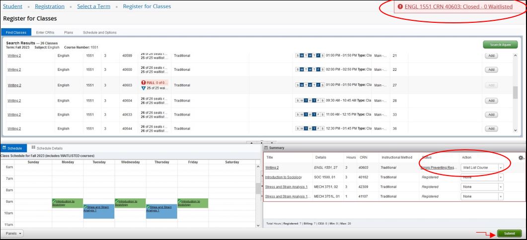 HOW-TO: Wait List a Course | YSU